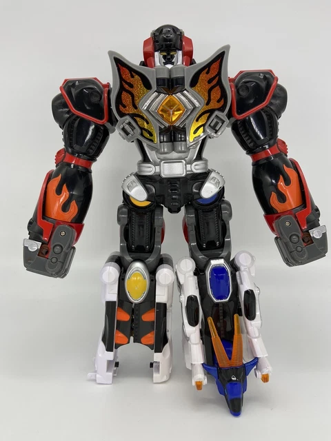 POWER RANGERS JUNGLE Fury DX Deluxe Fire Master Megazord BANDAI 2007 £ ...