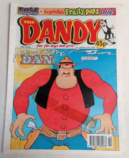 COMIC - VINTAGE British Comic The Dandy Fun For Boys & Girls No. #2949 ...