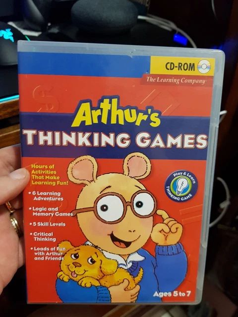 ARTHUR'S THINKING GAMES - PC GAME - FREE POST EUR 10,85 - PicClick FR