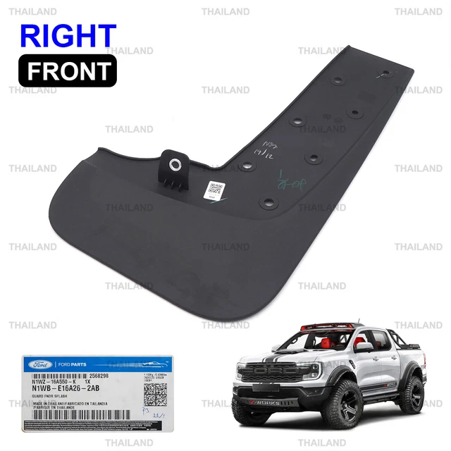 FOR FORD RANGER Raptor Next-Gen 2023 - 25 Front Right Splash Mud Guard ...
