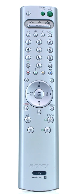 SONY RM-Y1102 TÉLÉCOMMANDE d'origine multi TV VCR DVD (Réf#B-039) EUR 24,95 - PicClick FR