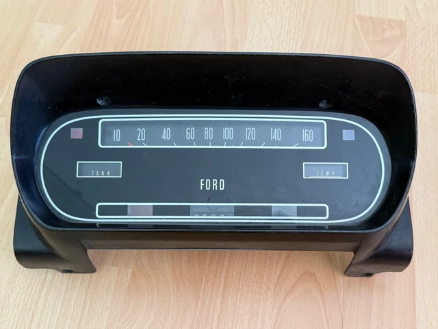ORIGINAL FORD TAUNUS P4 P6 Tacho Tachoeinheit 160km/h 11463839 EUR 32 ...