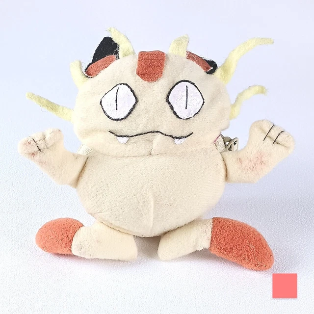 MEOWTH MASTER BALL Pokemon Kururin Reversible Plush Toy Japanese From ...