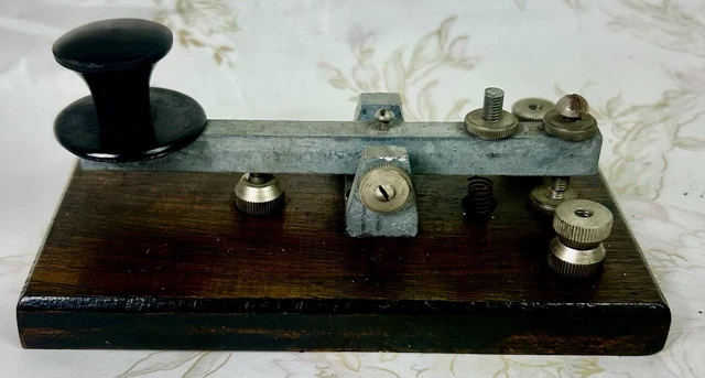 MORSE CODE Tapper Straight Key, Vintage Telegraph, WW1, WW2 ...