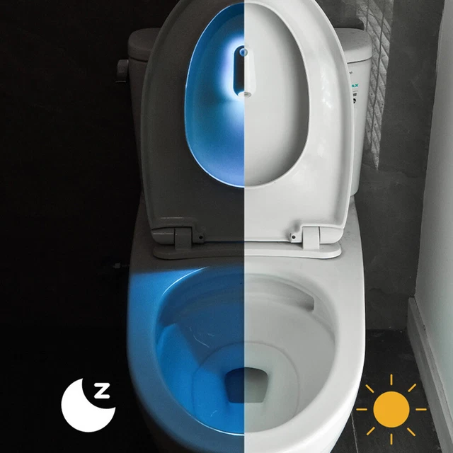 TOILET RGB LIGHT Toilet Seat Light Smart Toilet Light for Home Bathroom ...