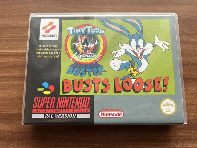 TINY TOON ADVENTURES: Buster Busts Loose (Super Nintendo/SNES PAL) EUR ...