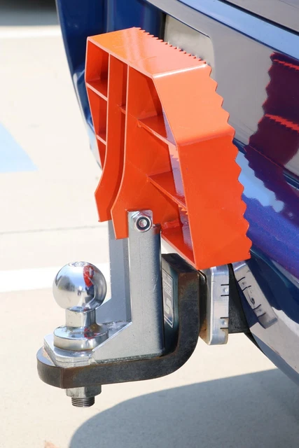 NEW HEAVY DUTY Tow Bar Step FOLDING Universal 4X4 Ute Hitch Step Over ...