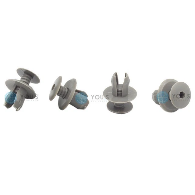 100 X YOU.S Aménagement Intérieur Rivets pour VW Bora Caddy Polo Gris ...