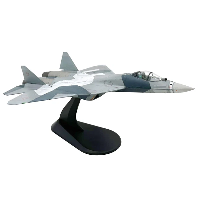 1/100 SCALE RUSSIAN Su-57 Stealth Fighter Model For Collectors And ...