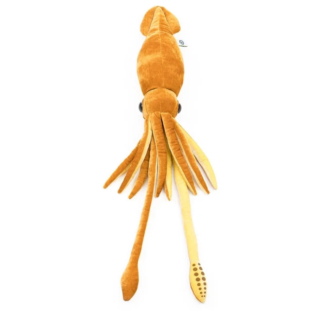 COLORATA GIANT SQUID Plush Toy (M Size) Gentle Touch Realistic (Deep ...