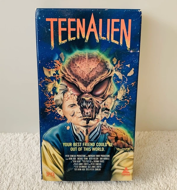 TEEN ALIEN VHS Tape Sci-Fi Horror Comedy Prism Entertainment 1989 Vintage $167.00 - PicClick CA