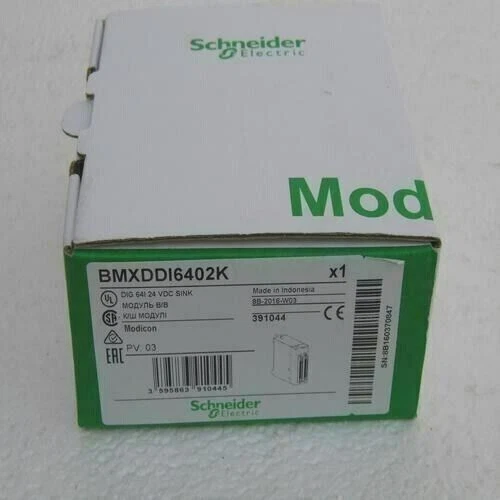NEW IN BOX BMXDDI6402K Schneider Modicon PLC Input Module BMX-DDI-6402K ...