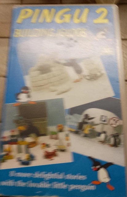 PINGU 2 BUILDING Igloos 8 Episodes Bbc Video Pal Vhs Video Kids ...