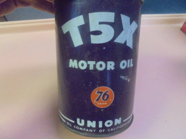 VINTAGE ONE QUART Union 76 T5X Motor Oil One Quart Can $55.89 - PicClick CA
