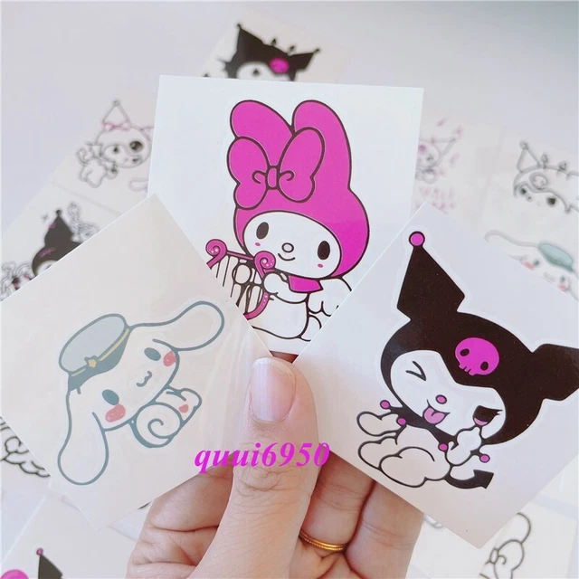 6sheet Kuromi My Melody Pompompurin Hello Kitty Cinnamoroll Sticker