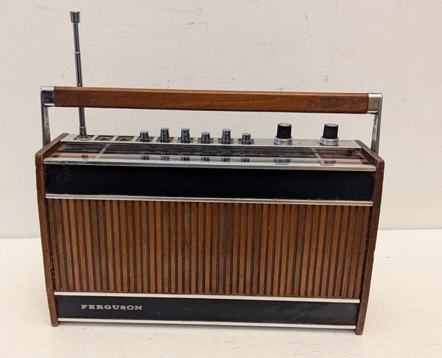 FERGUSON 1960S MODEL 3169 Transistor Radio / Car Radio £13.99 - PicClick UK