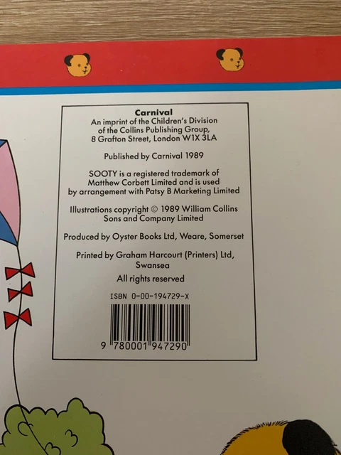 2 X SOOTY & Sweep Activity And Colouring Books NOS Rare 1989 Never Used ...