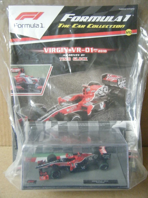 PANINI F1 CAR collection "VIRGIN VR-01". Timo Glock 2010. 1:43, New ...