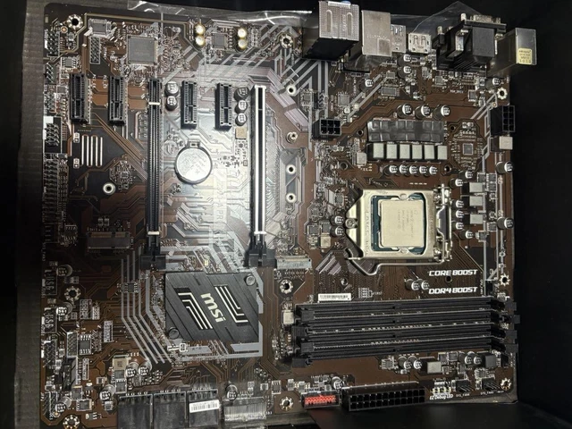 MSI Z390-A PRO Motherboard Intel Core i7-9700K 4x DDR4 Used £311.11 ...