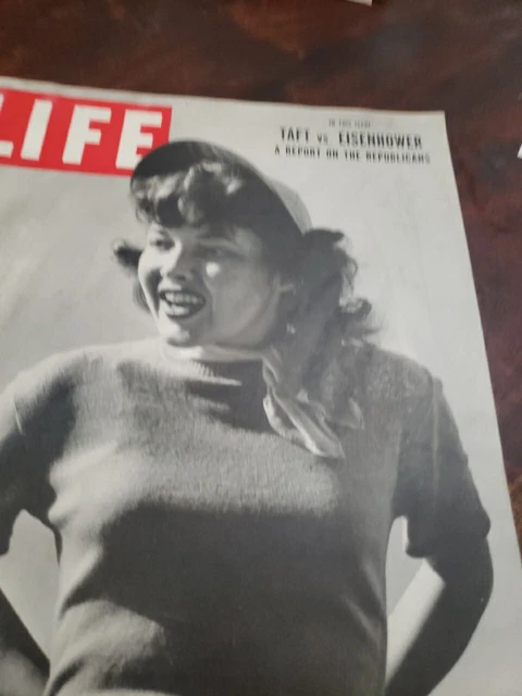 VINTAGE AUGUST 6, 1951 LIFE Magazine with Carol Braun on the Cover 108 ...