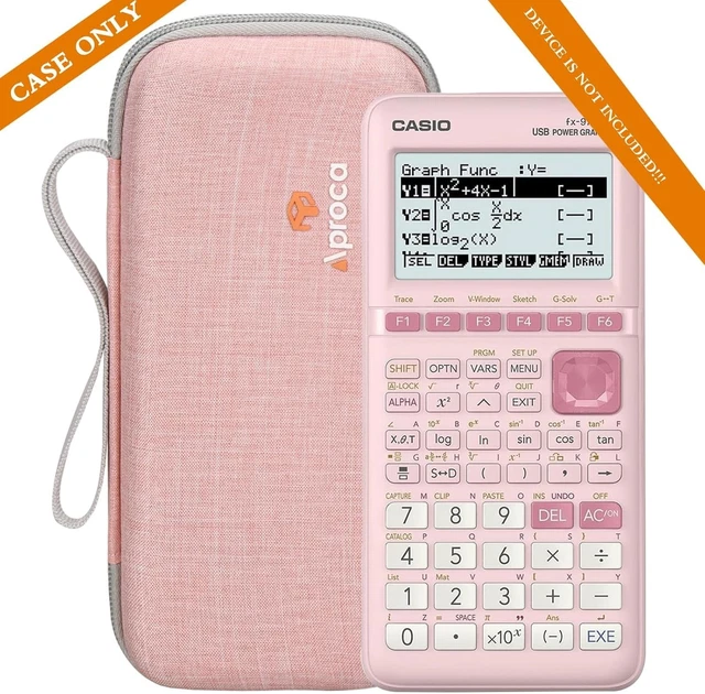 HARD STORAGE PORTABLE Case, for Casio fx-9750GIII, Standard Graphing ...