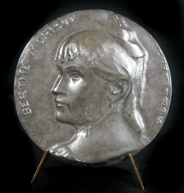 MÉDAILLE BERTHE MORISOT Artiste peintre La petite fille aux cygnes Anna ...