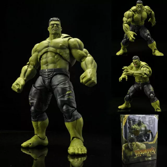 NEW SHF MARVEL Avengers Infinity War Hulk 7in Action Figure Box Set £34 ...