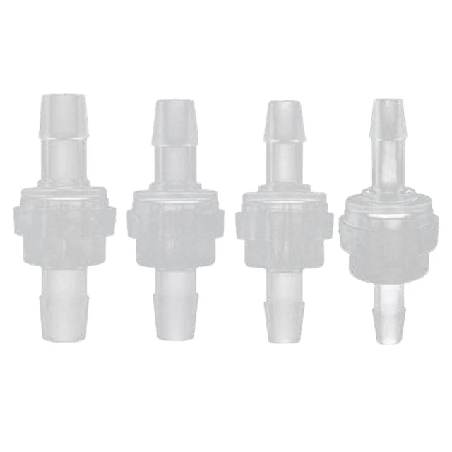 CLEAR PLASTIC CHECK Valve Marked with Directional Arrows for Easy ...