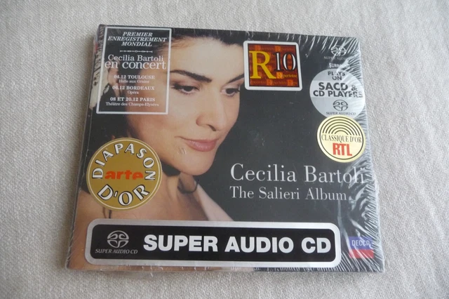 CECILIA BARTOLI THE Salieri Album Cd Sacd Comme Neuf EUR 17,00 - PicClick IT