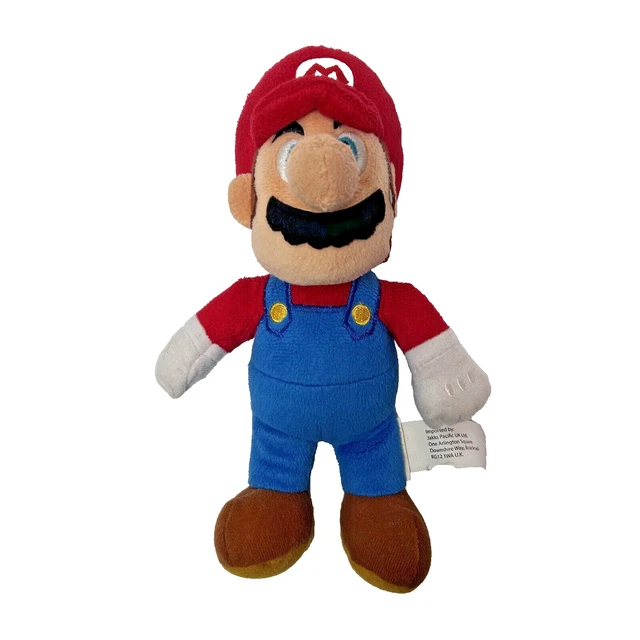 SUPER MARIO SOFT Plush Toy Retro Gaming Nintendo Jakks Pacific ...