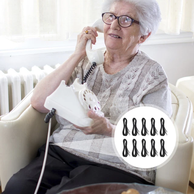 10 PCS FIL De Pour Téléphone Ligne Téléphonique Cordon Quatre Cœurs EUR ...