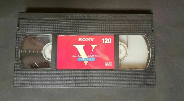 RARE THESE DAYS Sony 120 Minutes Vhs Tape Without Case £33.36 - PicClick UK