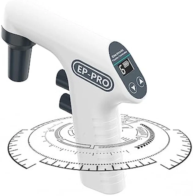 ELECTRONIC PIPETTE CONTROLLER EP-PRO Pipettor Aid Pump 0.1-100ml ...