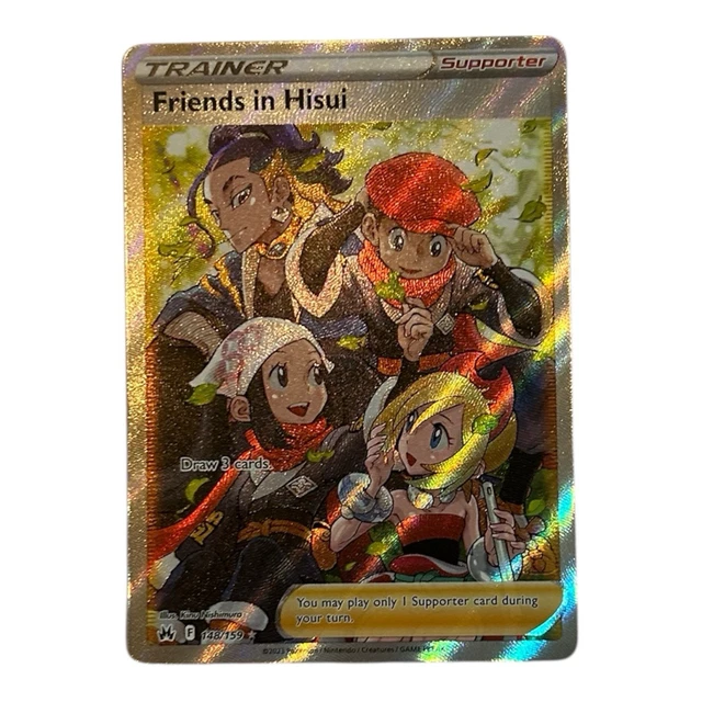 POKÉMON TCG FRIENDS in Hisui (Full Art) Crown Zenith 148/159 £8.61 ...