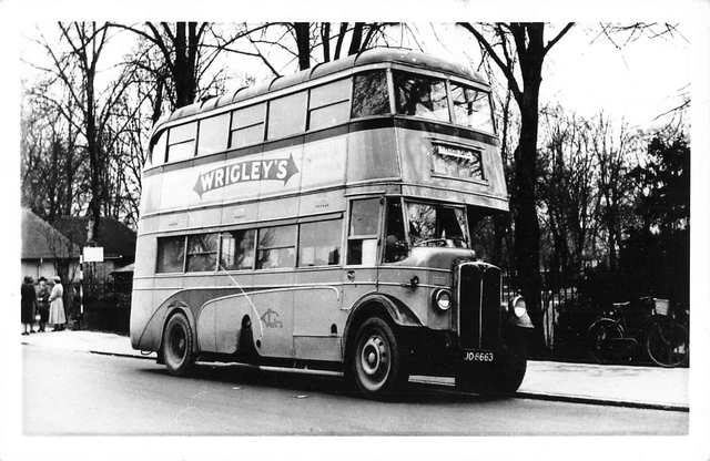 VINTAGE BUS PHOTOGRAPH Double Decker Bus - Park Royal 1934 (BU4) £3.99 ...