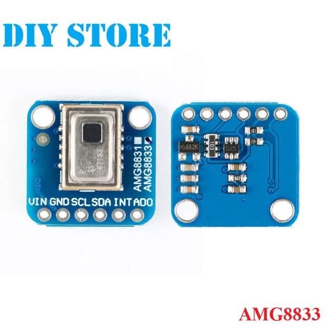 AMG8833 IR 8*8 Infrared Thermal Camera Sensor Array Module I2C 3-5V For ...