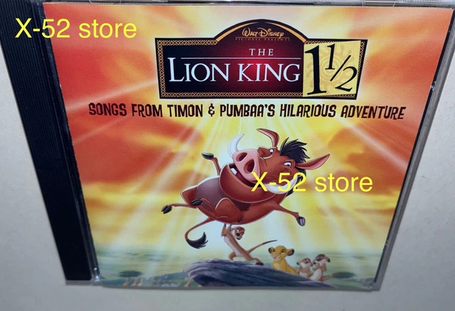 THE LION KING 1 1/2 Disney CD soundtrack songs from Timon & Pumbaa ...