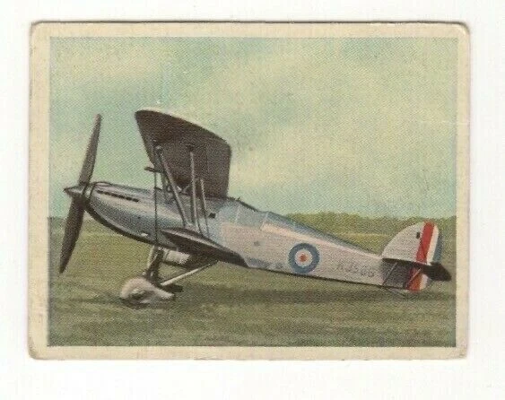 GERMAN WW1 ALLIES Military Card. RAF Hawker Fury $4.99 - PicClick AU