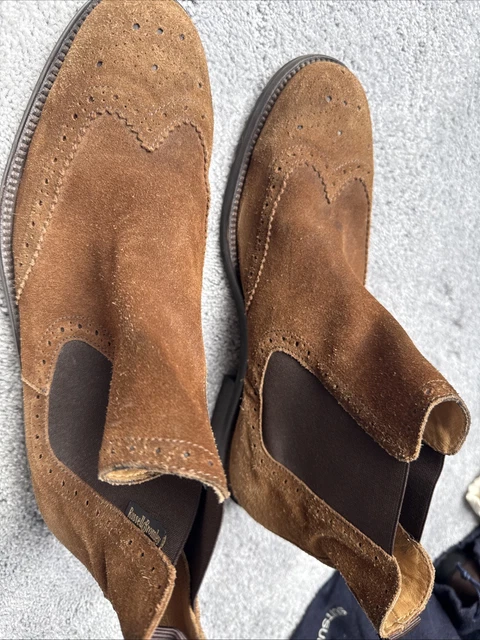 RUSSELL & BROMLEY Chelsea Boot, UK 8, Brown Leather, Mens £21.47 ...