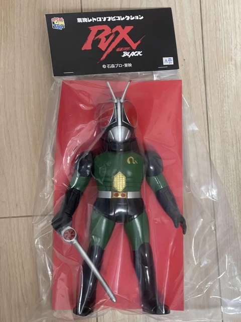 FIGURINE DE COLLECTION Toei Kamen Rider noir RX Revolcane Soft Vinyl ...