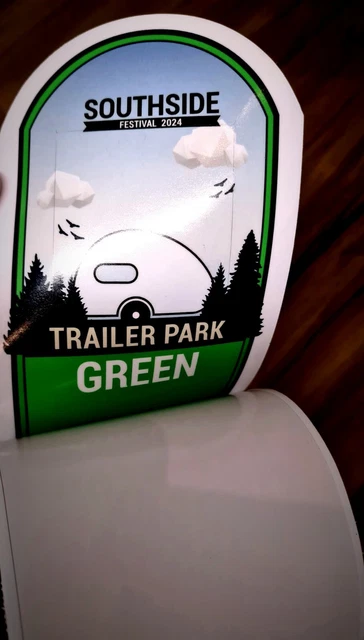 SOUTHSIDE FESTIVAL 2024 Trailer Park - Camping Green Grüner Wohnen WoMo ...