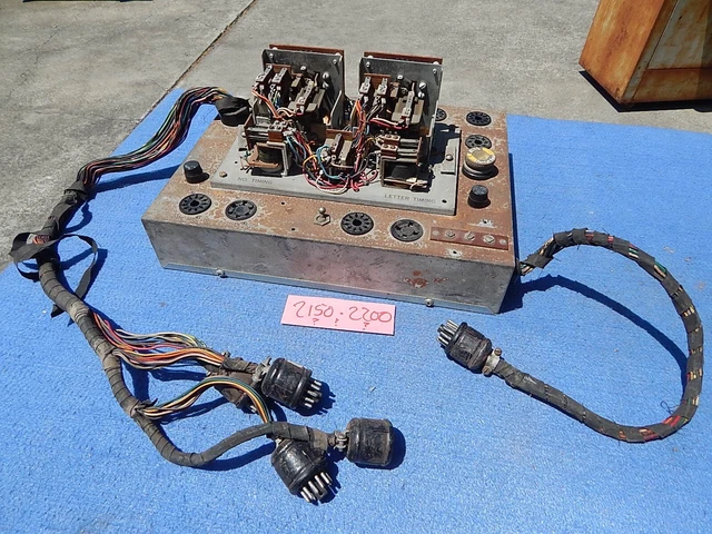 WURLITZER 2200 2250 Junction Box and Stepper Unit for repair ...