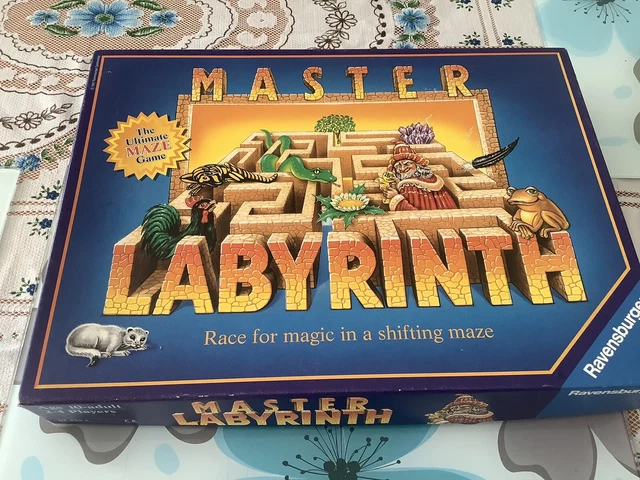 MASTER LABYRINTH BOARD Game Vintage Ravensburger 1997 - 100% Complete £ ...