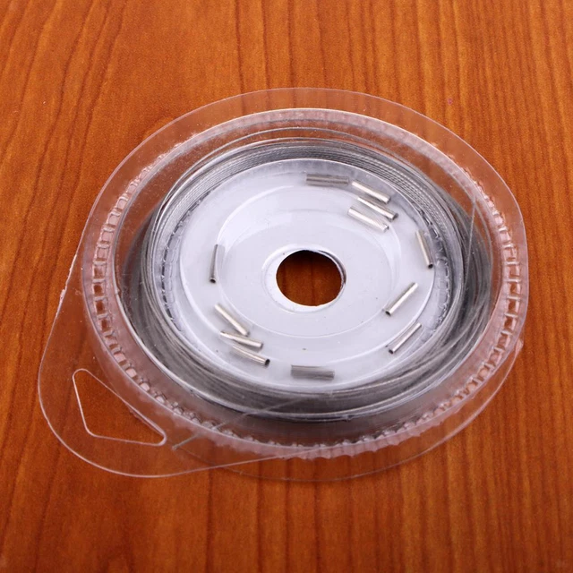 FISHING LINE LEADING Line Stainless Steel Trace Leading Line 0lb - 50lb ...