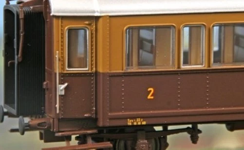 ACME 51142 HO Scale 3-Axle Carriage Type Bly FS 2nd Class Cast ...