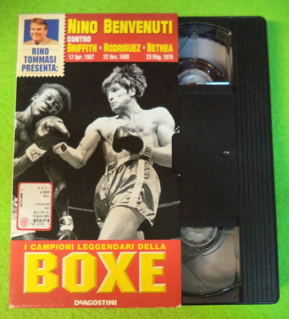 VHS MOVIE LEGENDARY CHAMPIONS OF BOXING Nino Welcome Griffith (F195) No ...