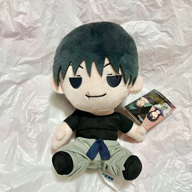 JUJUTSU KAISEN TOJI Fushiguro Satoru Gojo Osuwari Plush Doll H18cm ...