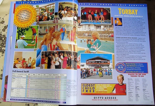 VINTAGE PONTINS HOLIDAY Brochure 1995 £32.96 - PicClick UK