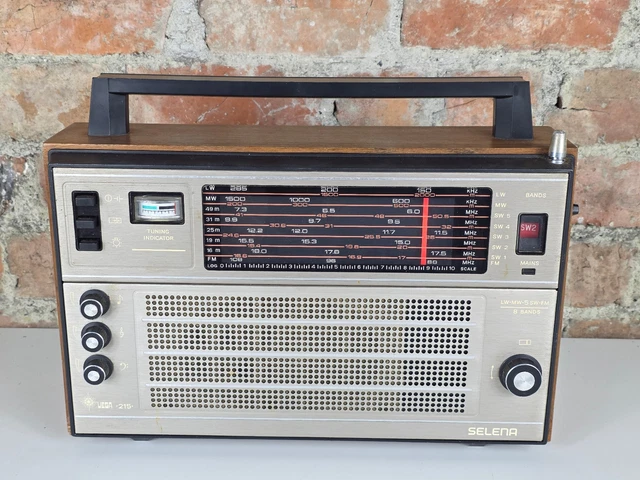 VINTAGE SELENA VEGA 215 USSR Soviet Russian Radio 1979 Vintage Retro ...