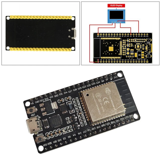 SCHEDA DI SVILUPPO 38 pin NodeMcu ESP32 WROOM-32 Dual Core WLAN WiFi ... SCHEDA DI SVILUPPO 38 pin NodeMcu ESP32 WROOM-32 Dual Core WLAN WiFi ...